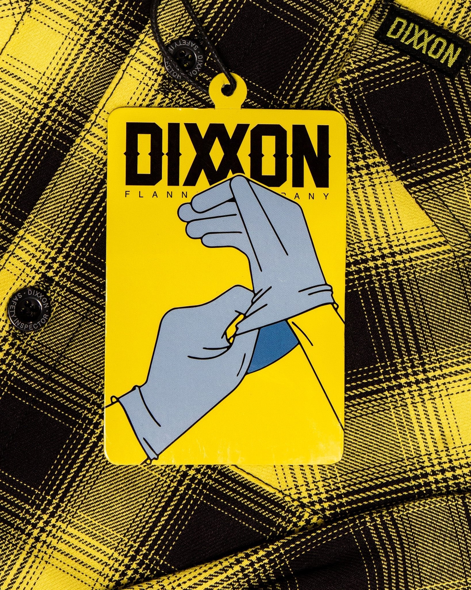 Safety Inspector Fire Resistant Dixxon Long Sleeve Flannel | Jack's in ...